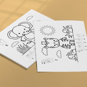 ASL Abc's Coloring Book Digital Download Kid's Coloring Books Learn ...