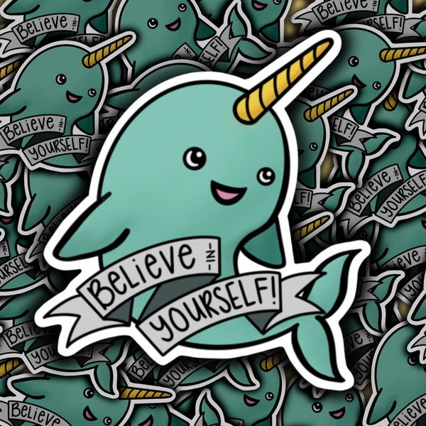 Narwhal Sticker - Etsy