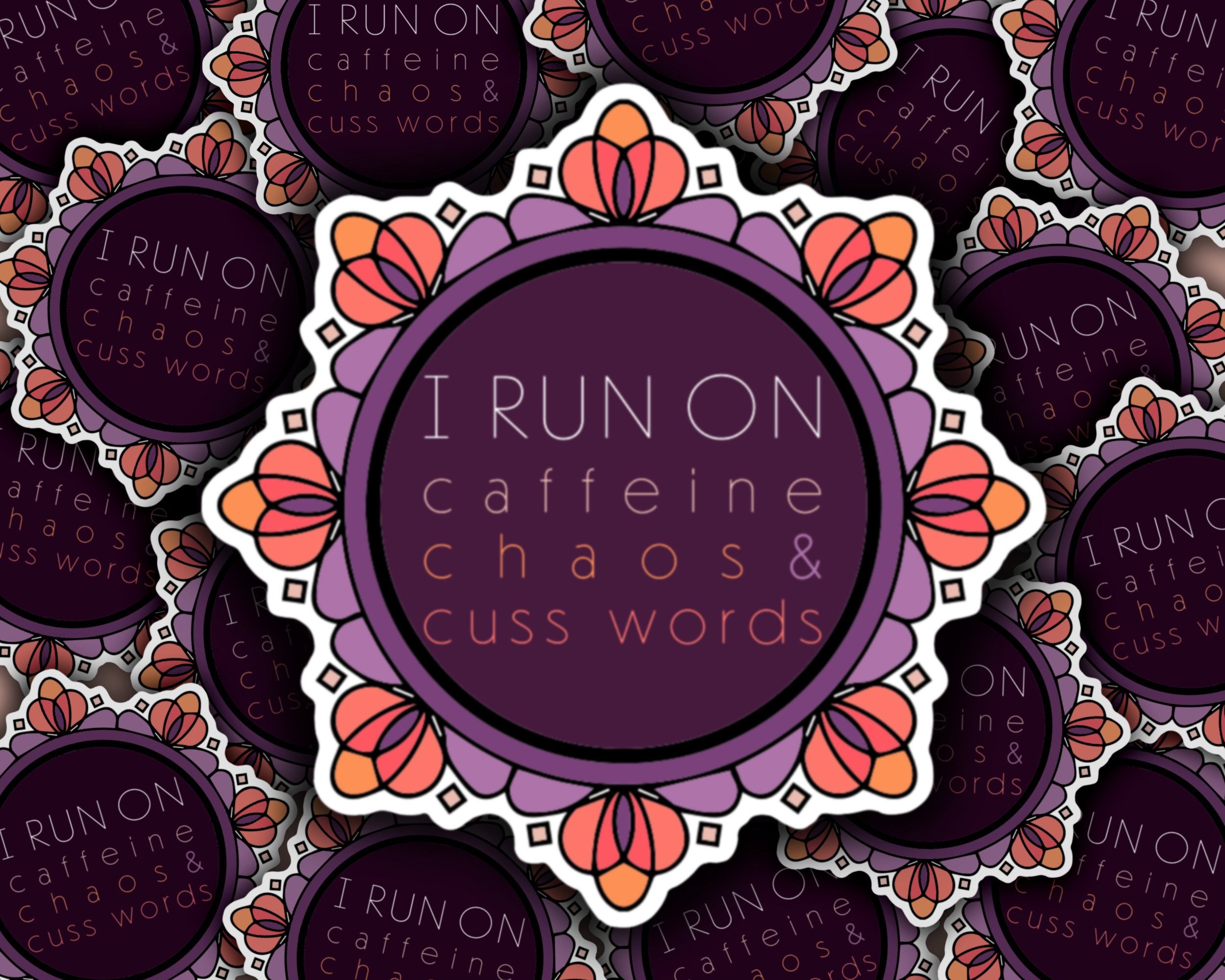 Bumper Stickers Stickers, Labels & Tags water bottle sticker and cuss ...