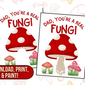 Dad You're a Fungi Download - Father's Day - Kids Craft - Gifts - Kids ...