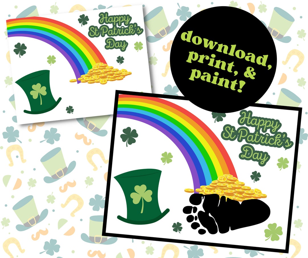 St. Patrick's Day Printable - Download Print - Lucky - St. Patty's ...