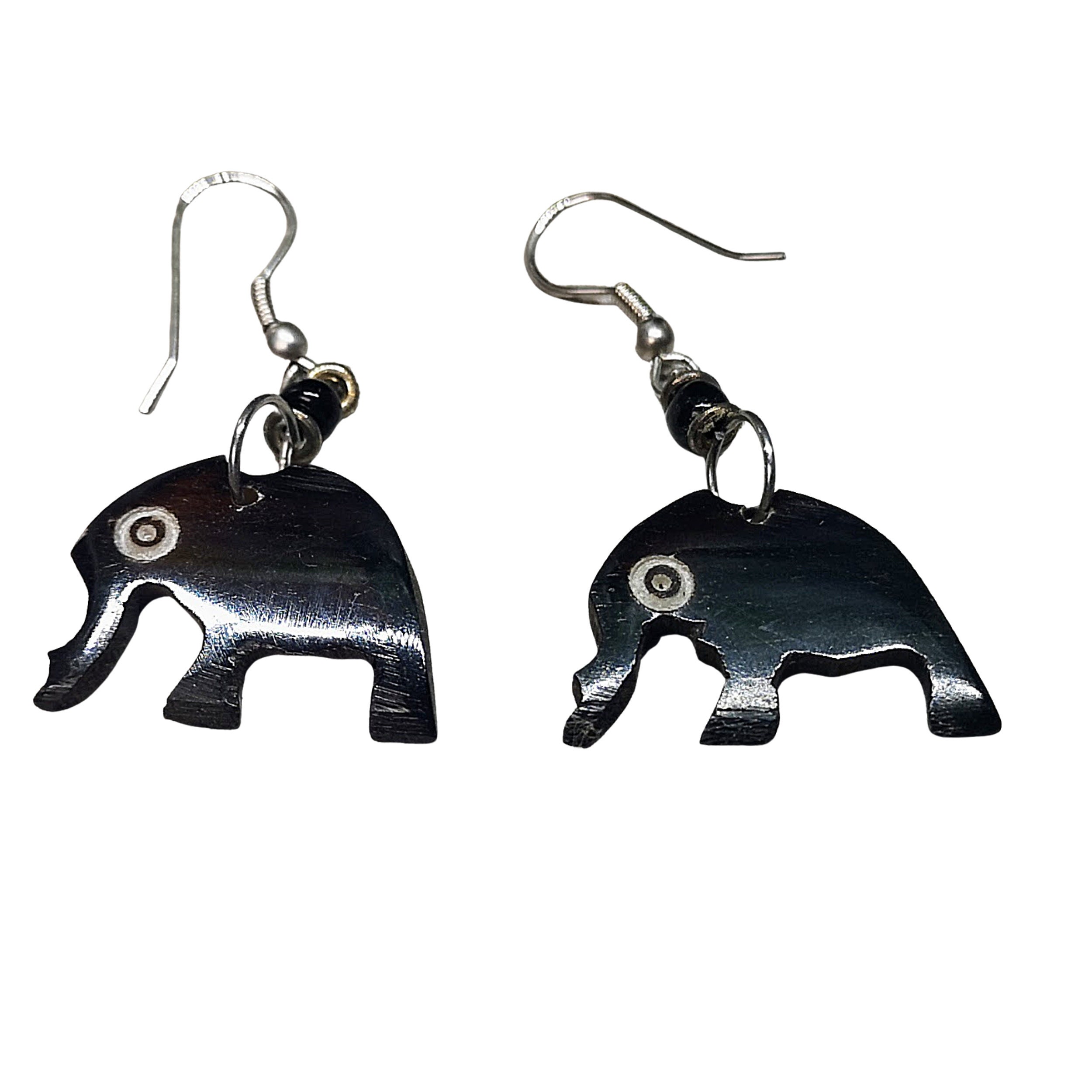 Elephant Earrings, Elephant Jewellery, Elephant Shape Earrings, Quirky ...