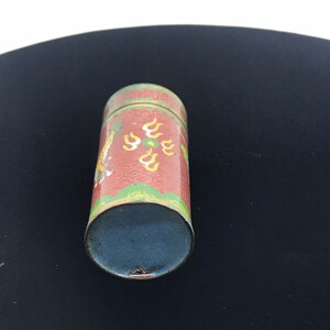 Vintage Enamel Cloisonné Tobacco Snuff Box ~ Dragon Ethnic Design - Etsy