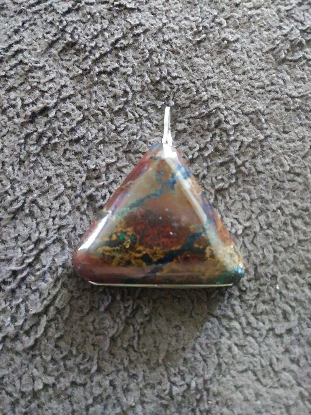 Calvinite Jasper Necklace Pendant FREE SHIPPING - Etsy