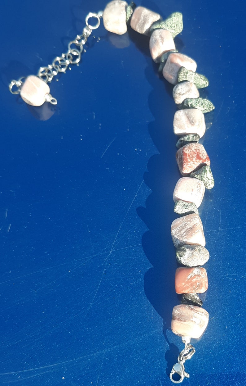 Isle Royale Greenstone and Kona Dolomite Beaded Wrist Bracelet X 3 - Etsy