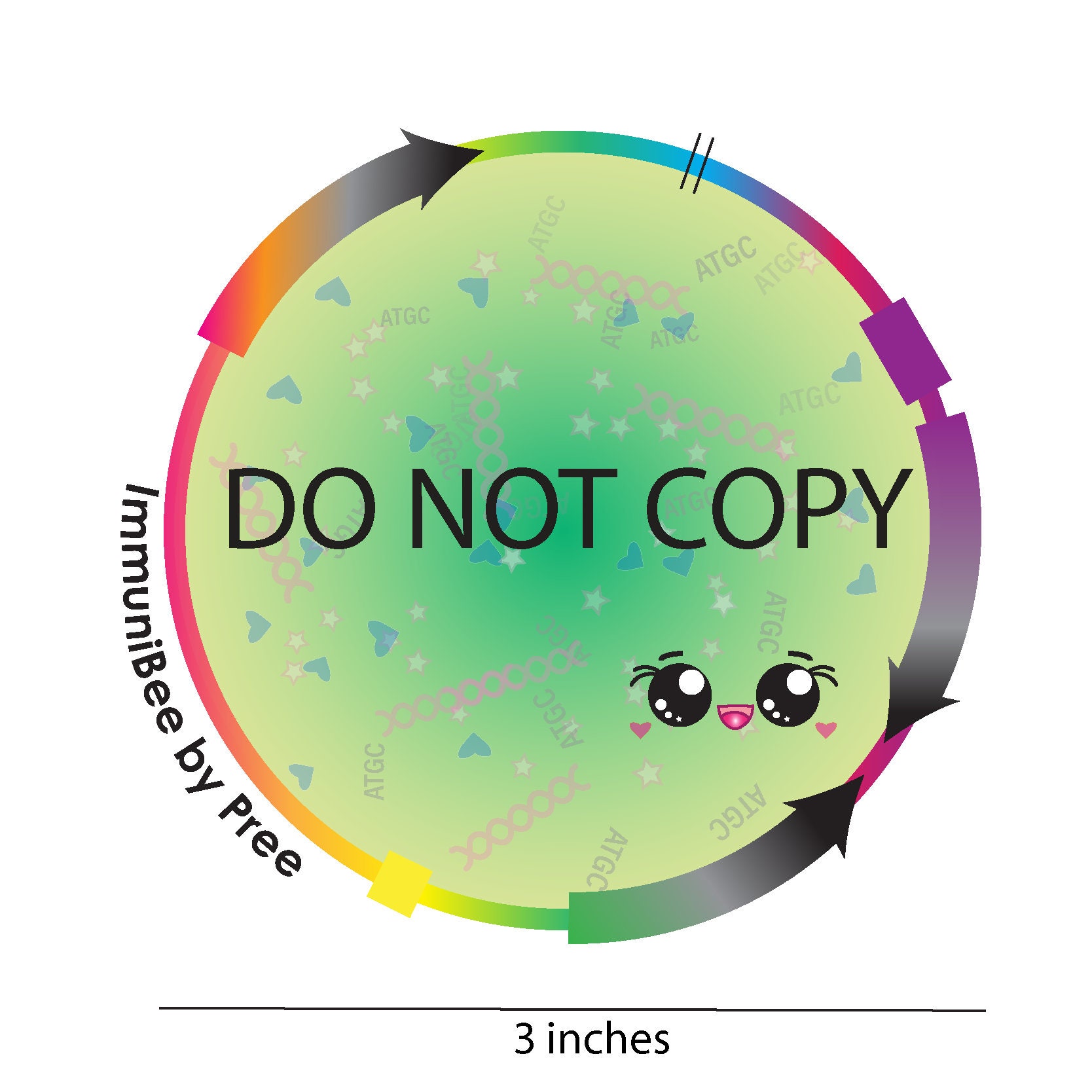 Cloning Plasmid STICKER - Etsy