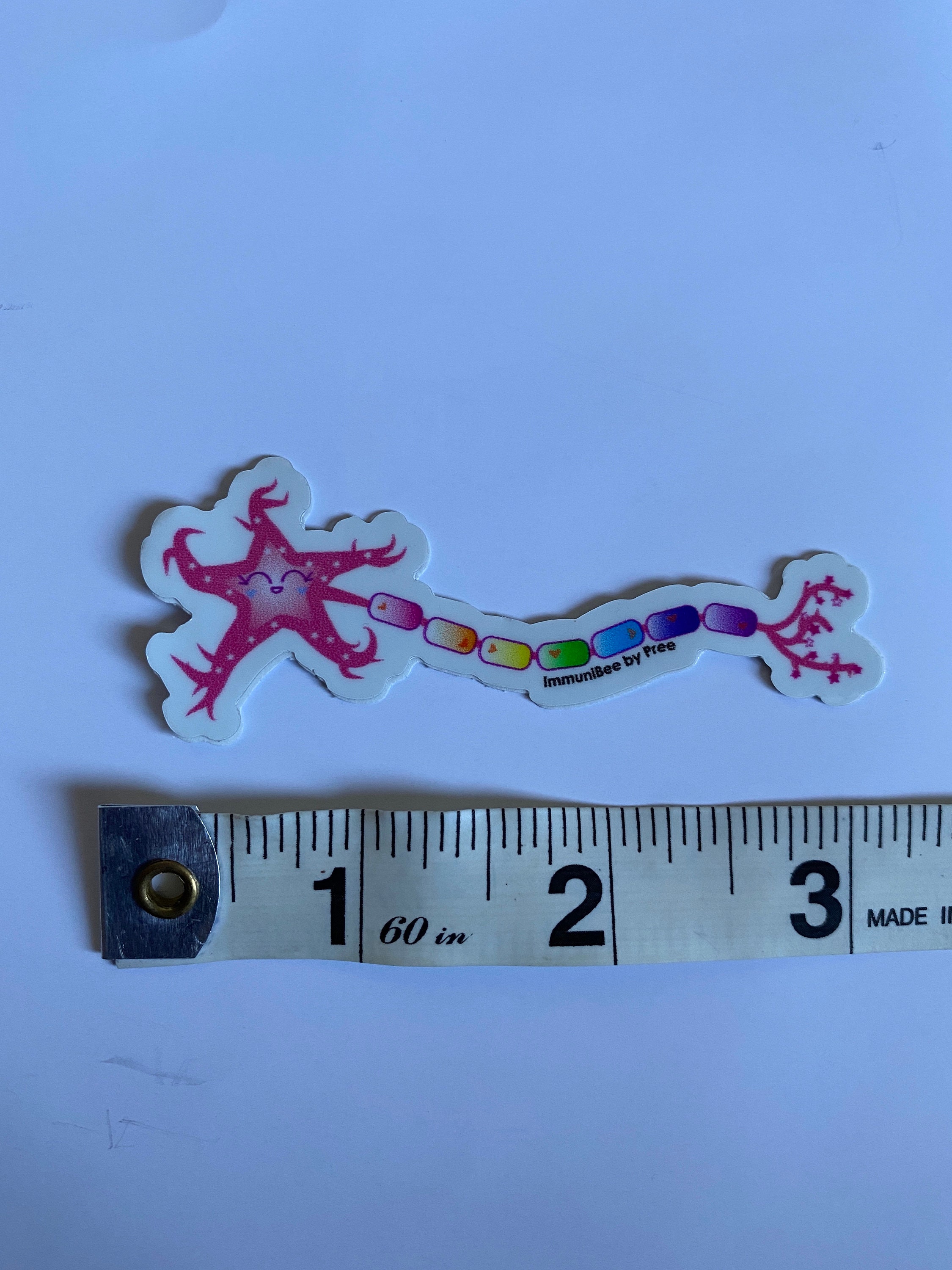 Rainbow Neuron STICKER - Etsy