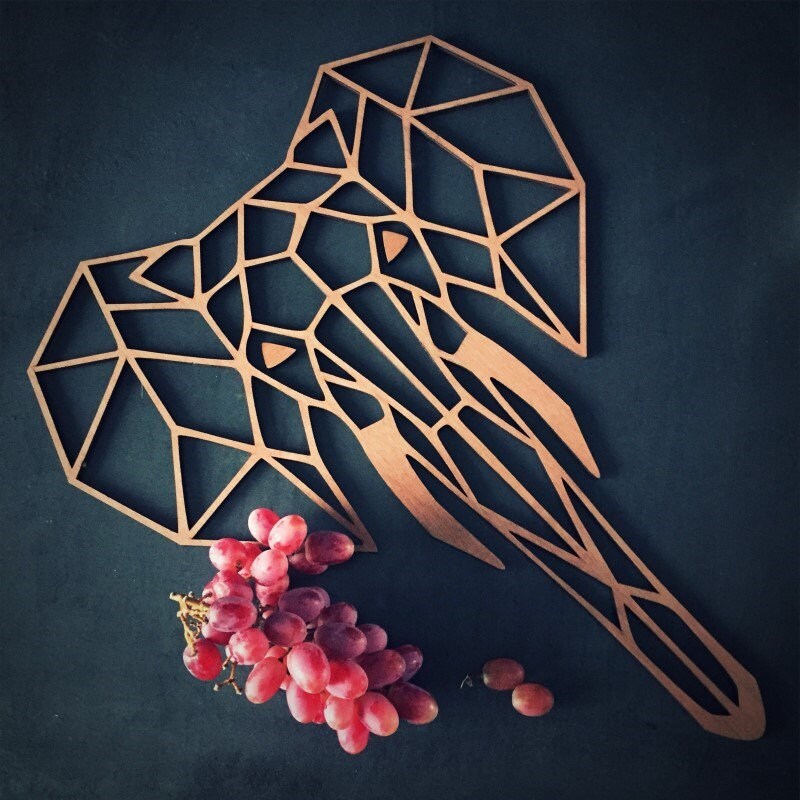 Geometric Elephant - Etsy