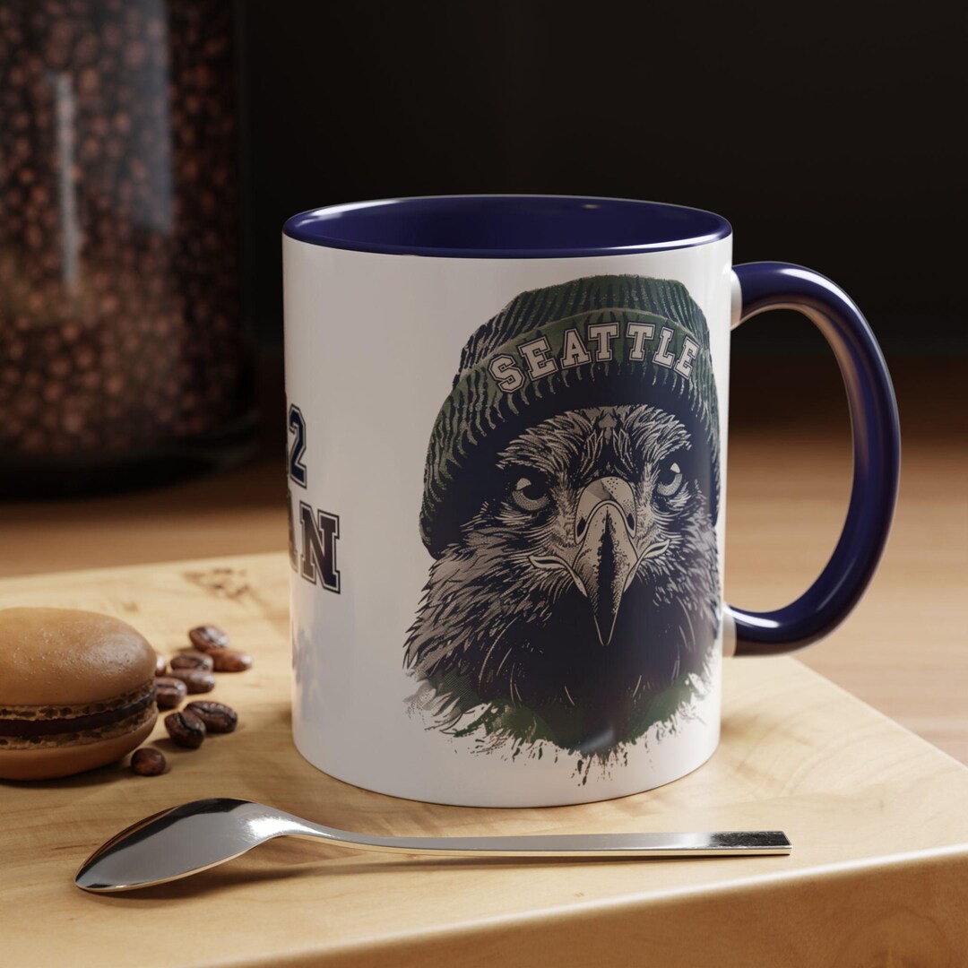 Seahawk Spirit Animal Personalized Coffee Mug - Etsy