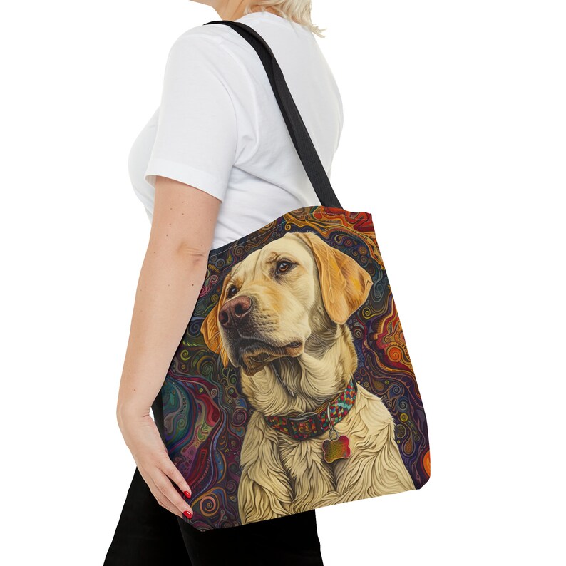 Yellow Labrador Retriever Tote Bag, Boho Dog Mom Gift - Etsy