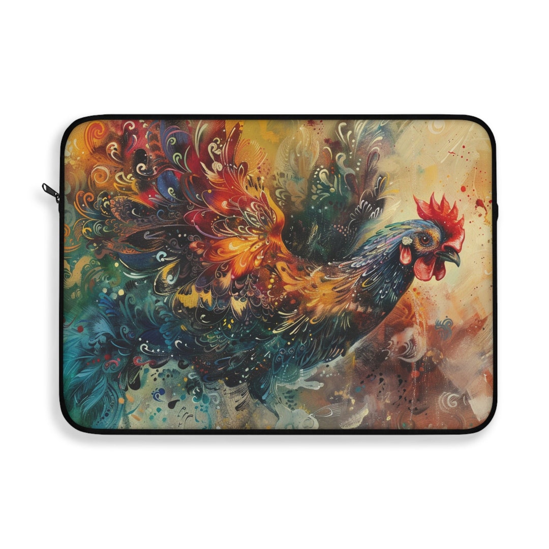 Cute Rooster Laptop Sleeve for Apple Ipad, MacBook Air, MacBook Pro ...
