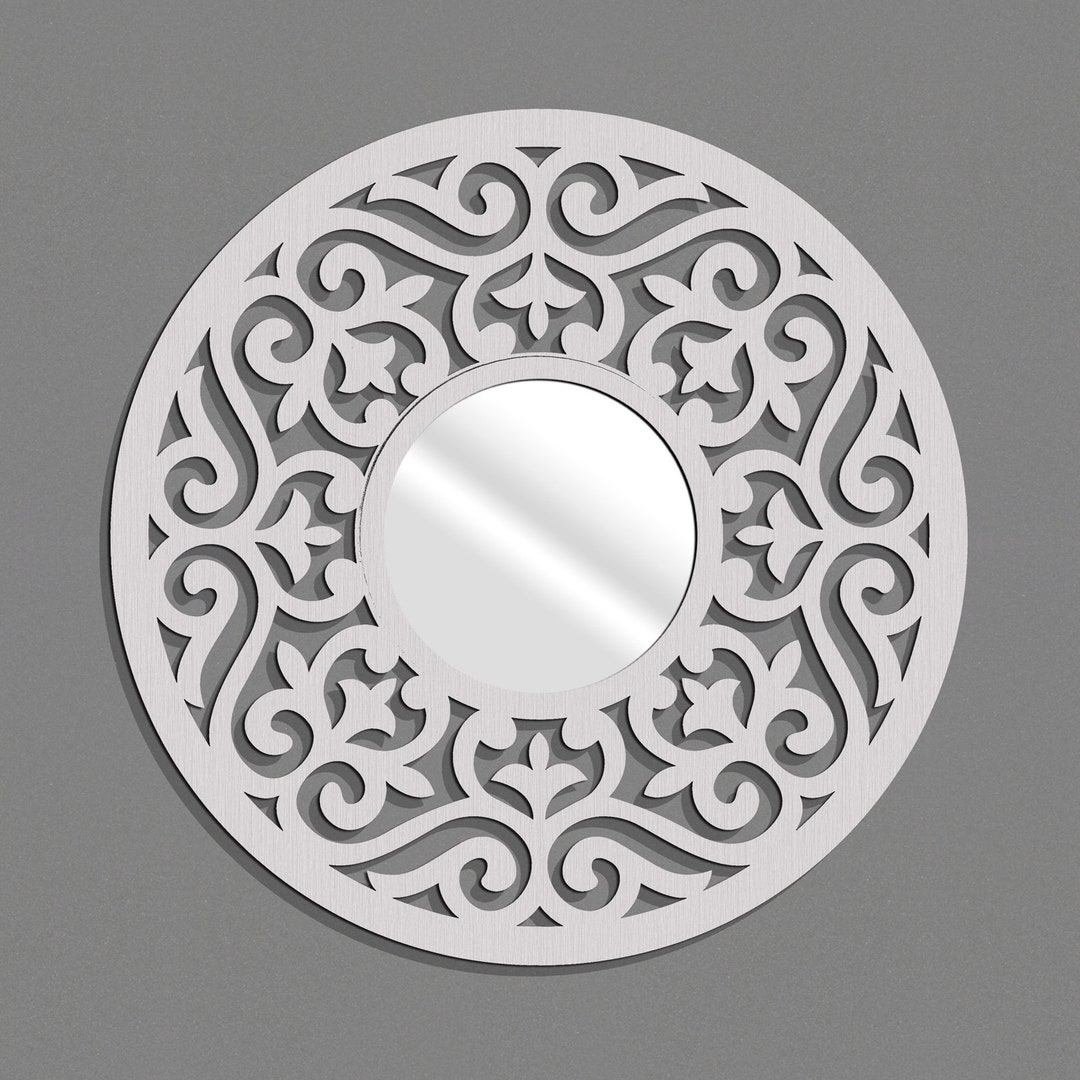 Decorative Mirror, Ornate Mirror, FLORENCE, Round, Openwork Wall Decor ...