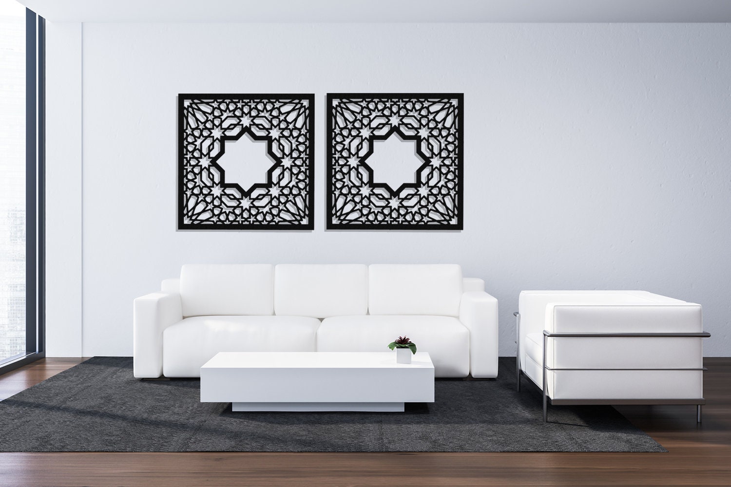 Decorative Glamour Graphics ALHAMBRA 60 Cm Wall Picture - Etsy