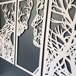 FAMILY TREE, Couple, Tree of Life, Wall Art Decor,home Decor Bedroom ...