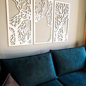 FAMILY TREE, Couple, Tree of Life, Wall Art Decor,home Decor Bedroom ...