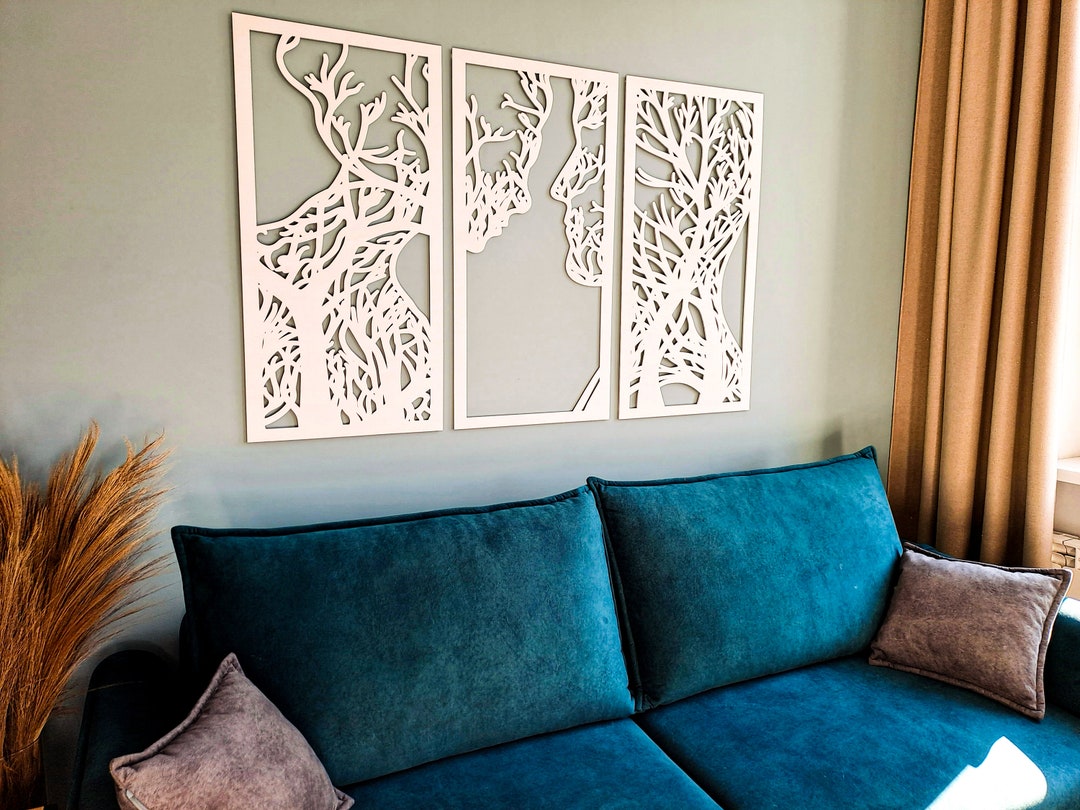 FAMILY TREE, Couple, Tree of Life, Wall Art Decor,home Decor Bedroom ...