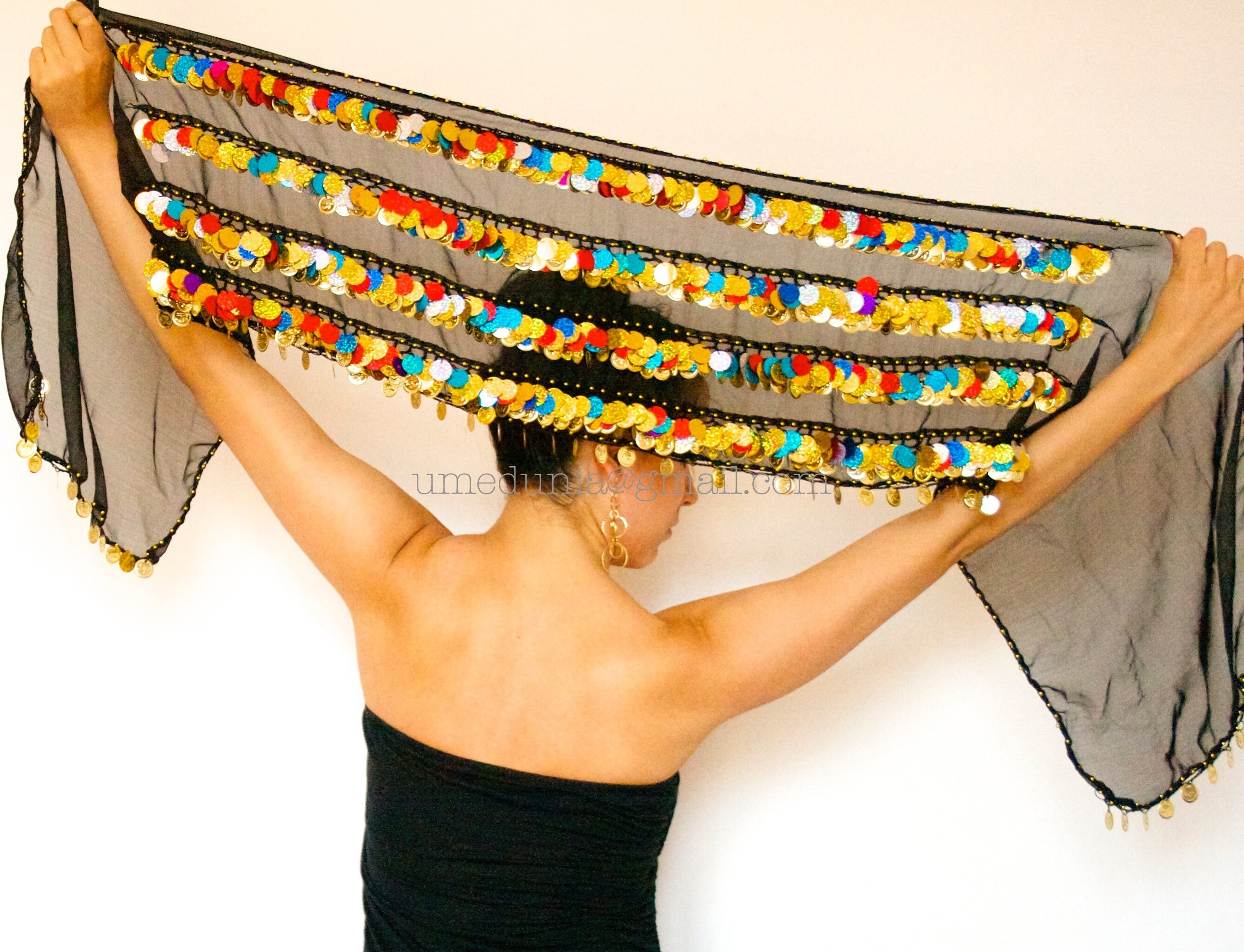 Colourful Plastic & Gold Silver Coins Belts Belly Dancing/ | Etsy