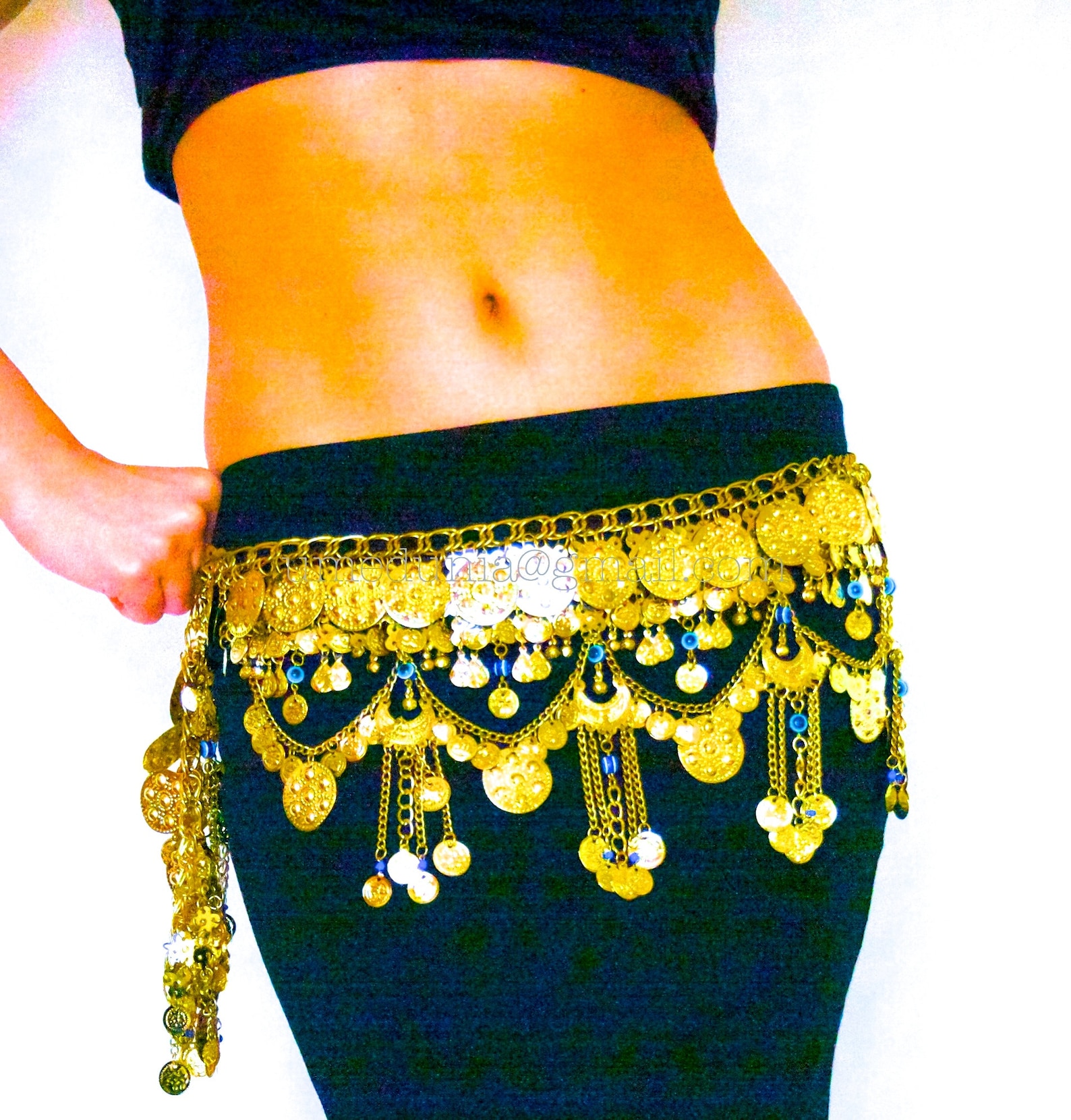 High Quality Brass Coins Belts for Belly Dancing/ Gold Folklore Horus ...