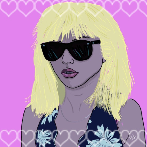 Debbie Harry 8x8 - Etsy
