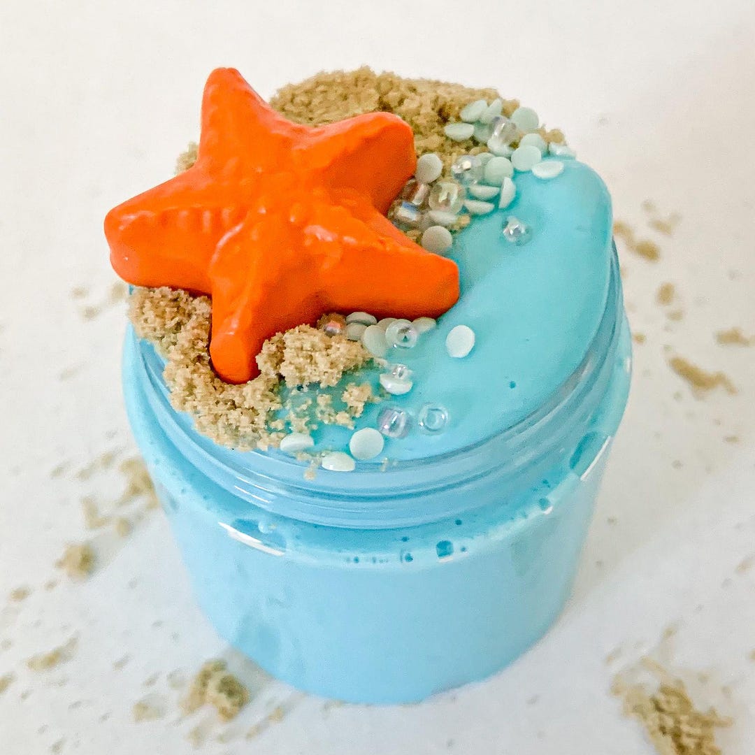 Beach Day Slime thick & Glossy - Etsy