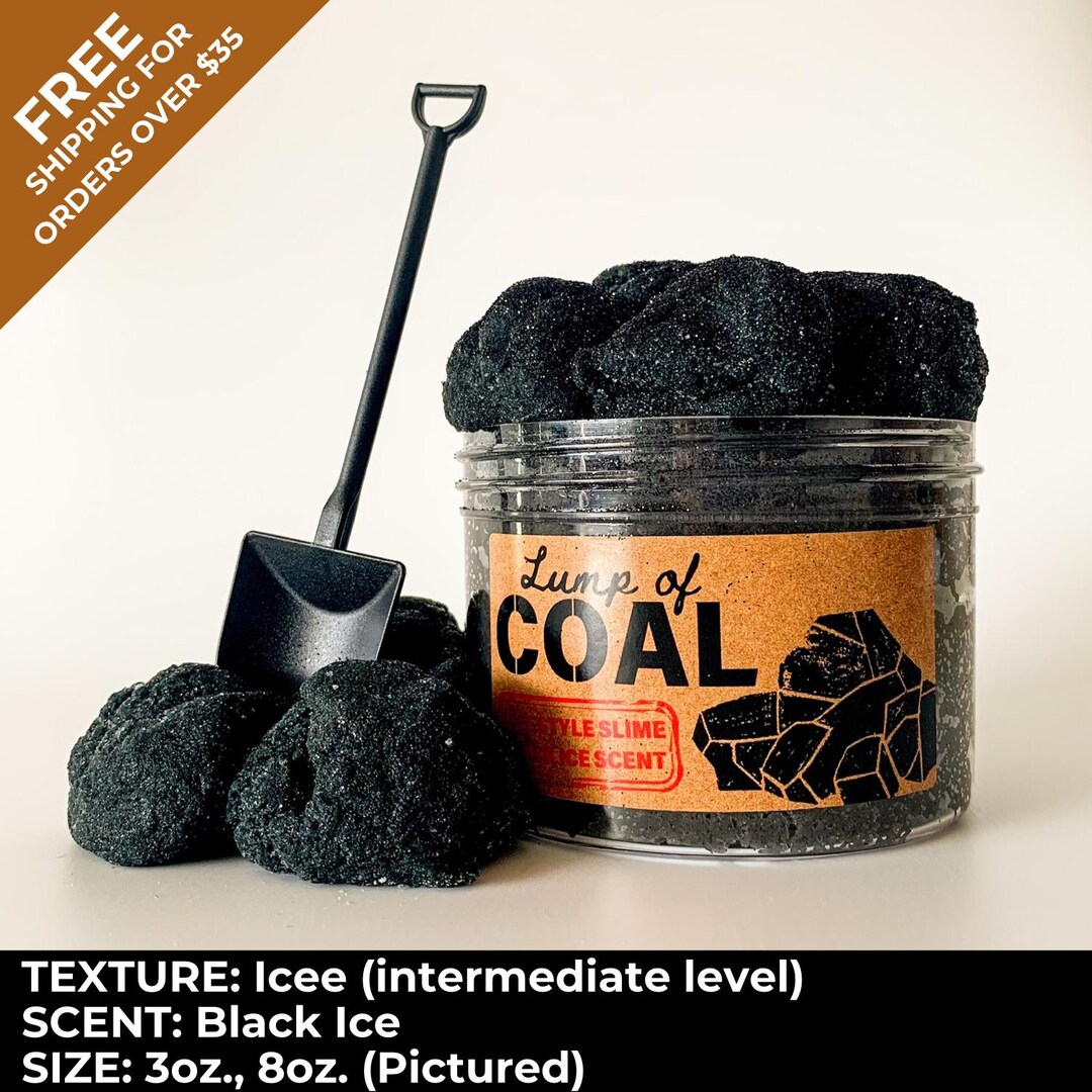 Coal Slime, Train Slime, Railroad Slime, Icee Slime, Black Slime ...
