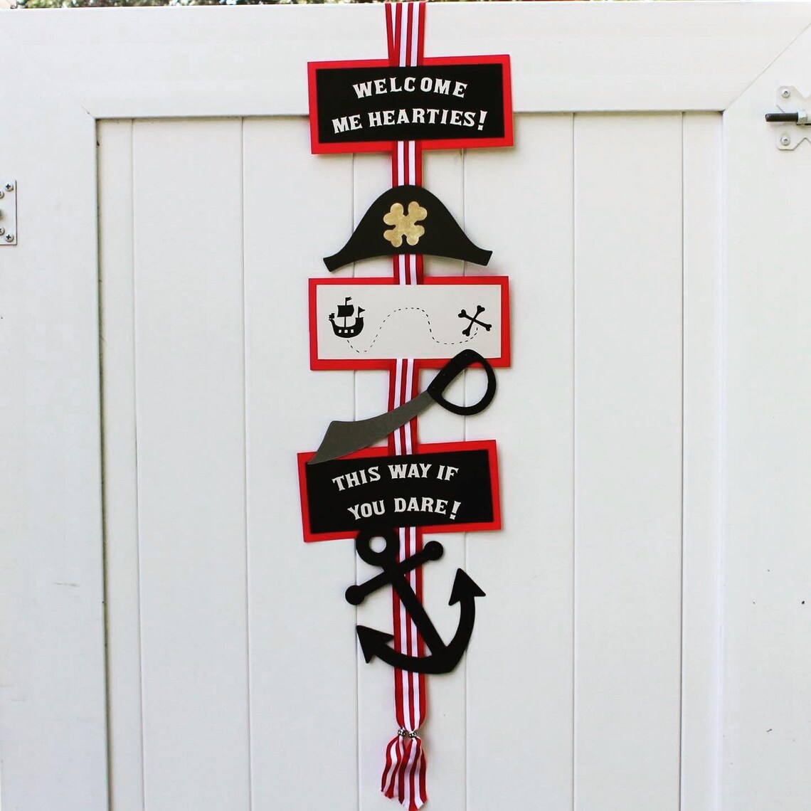 Pirate Party Welcome Sign Welcome Banner Pirate Themed | Etsy