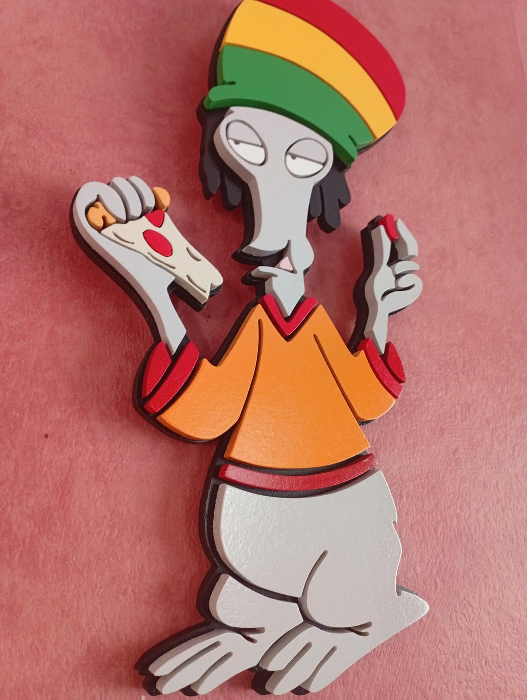 Roger Rasta, From American Dad - Etsy