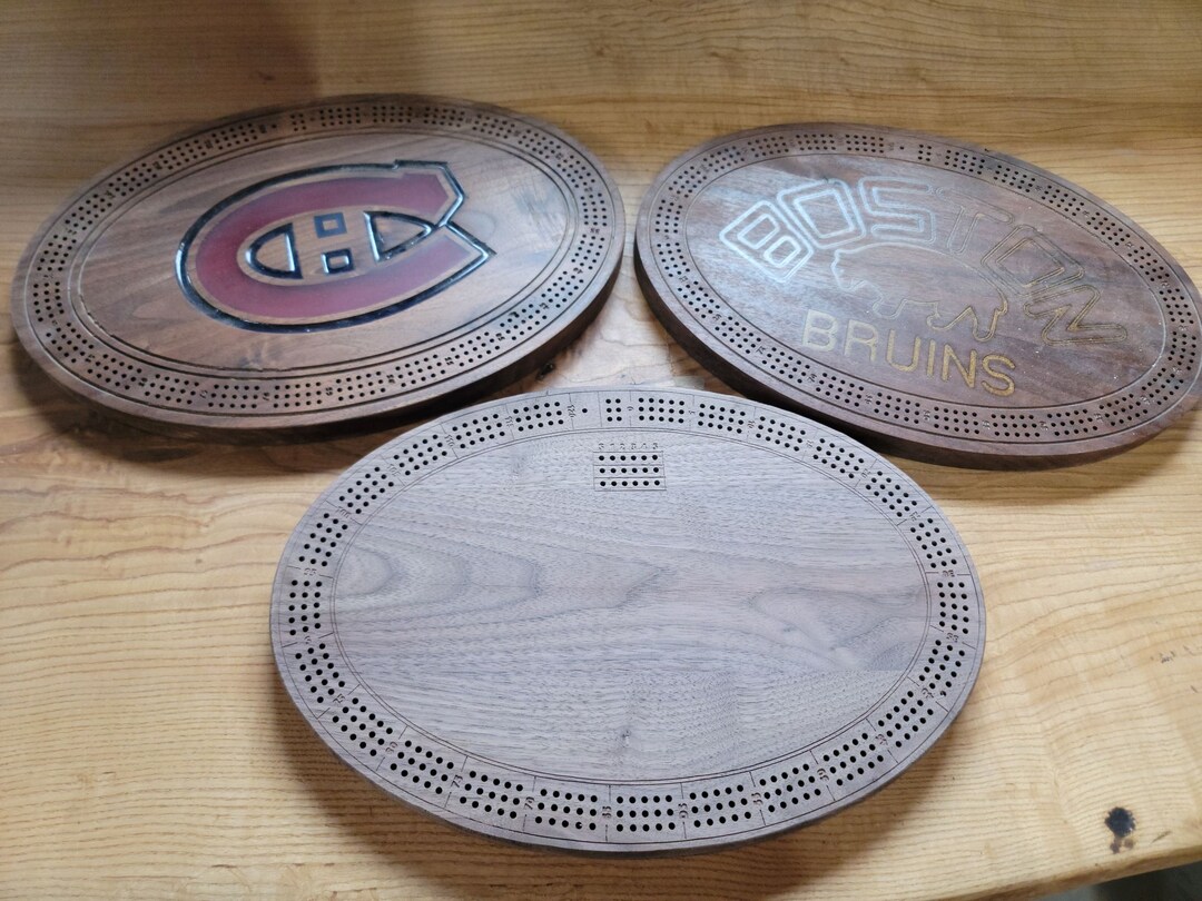 3 Track Oval Cribbage Board Digital File Svg, Ai, Dxf, Pdf, Eps - Etsy