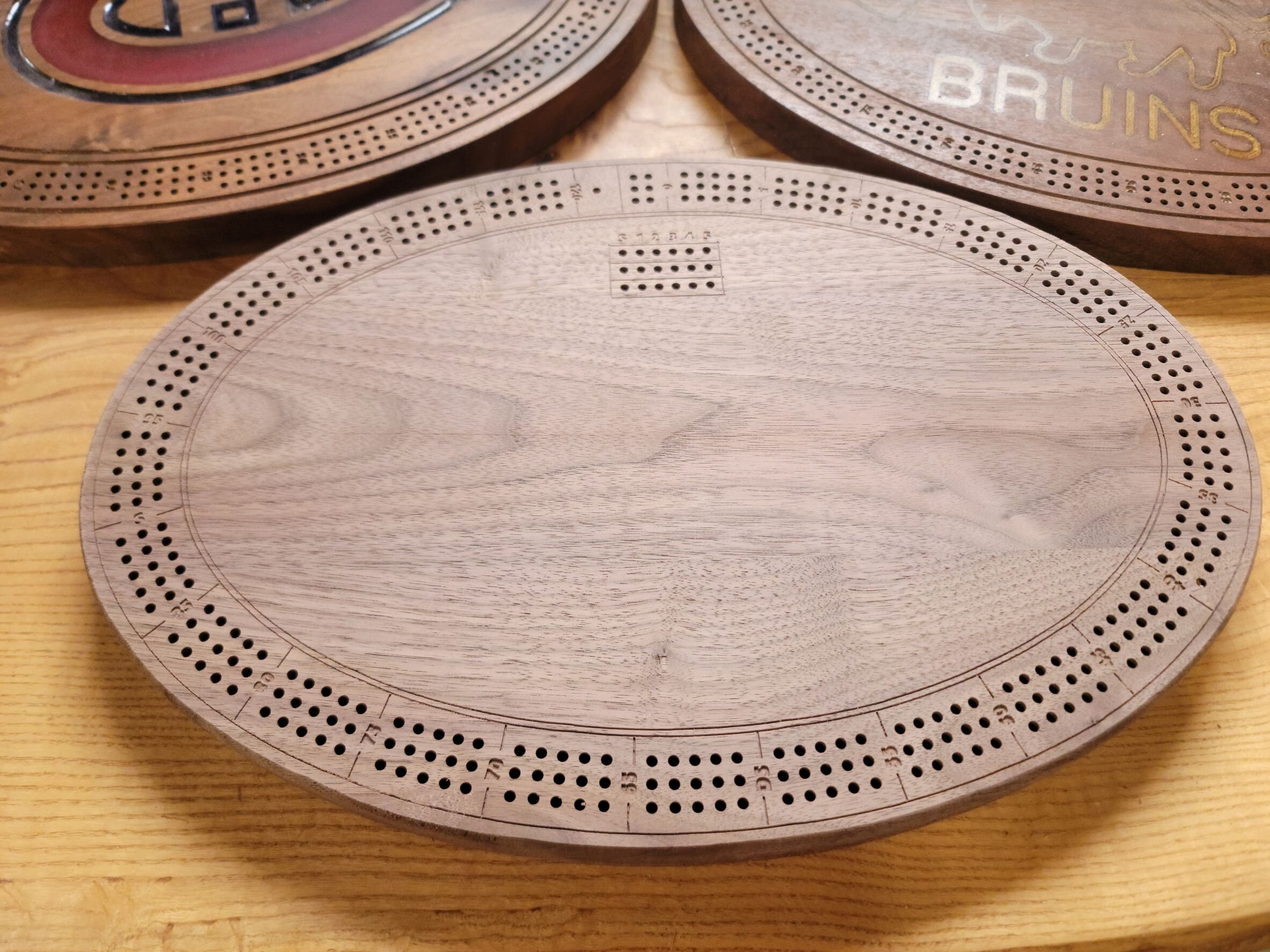 3 Track Oval Cribbage Board Digital File Svg, Ai, Dxf, Pdf, Eps - Etsy