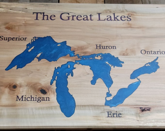 The Great Lakes - Etsy