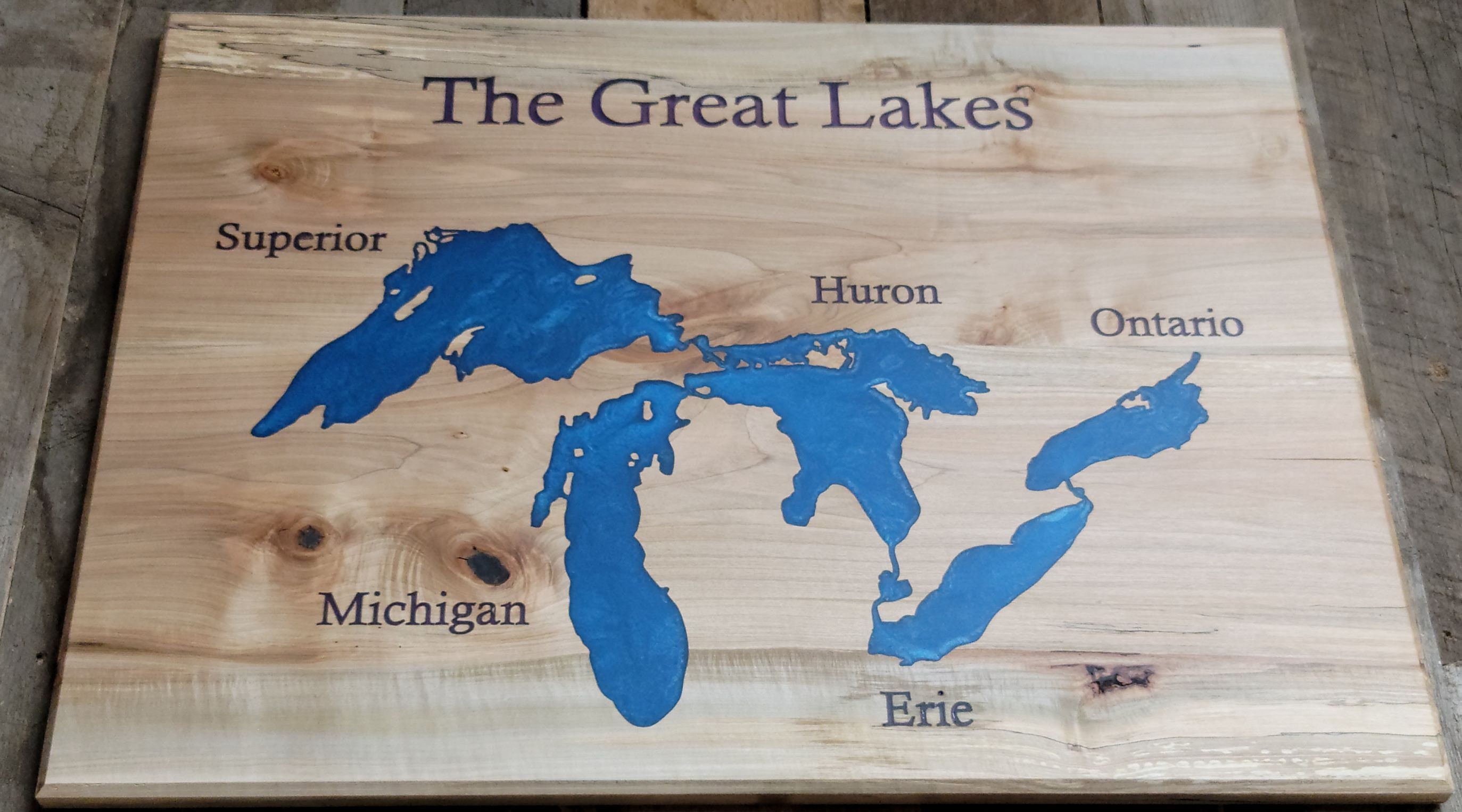 Digital Download File. the Great Lakes Svg, Dxf, Pdf, Ai, Eps for CNC ...