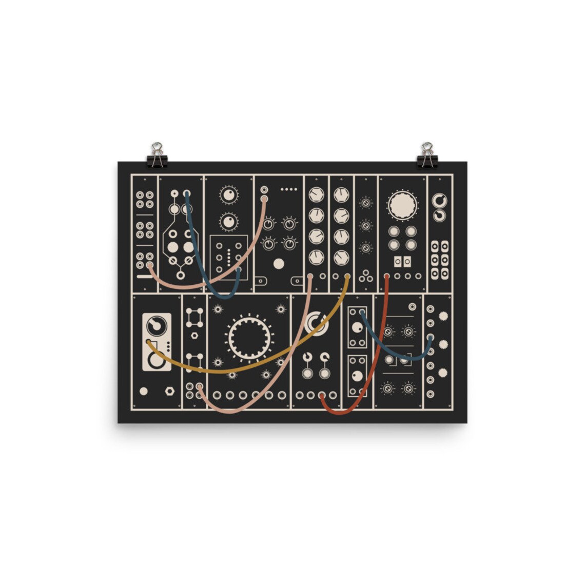 Modular Synthesizer Poster Inspired by Eurorack Gift for | Etsy