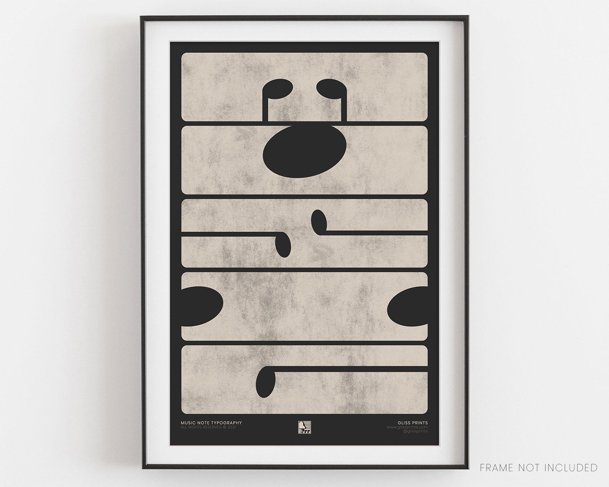 Typography Music Posters