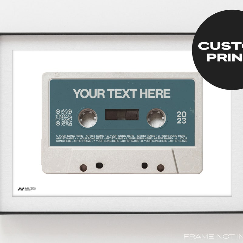 Cassette Tape Art - Etsy