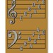 Treble Clef Bass Clef Note Names Poster Music Education - Etsy
