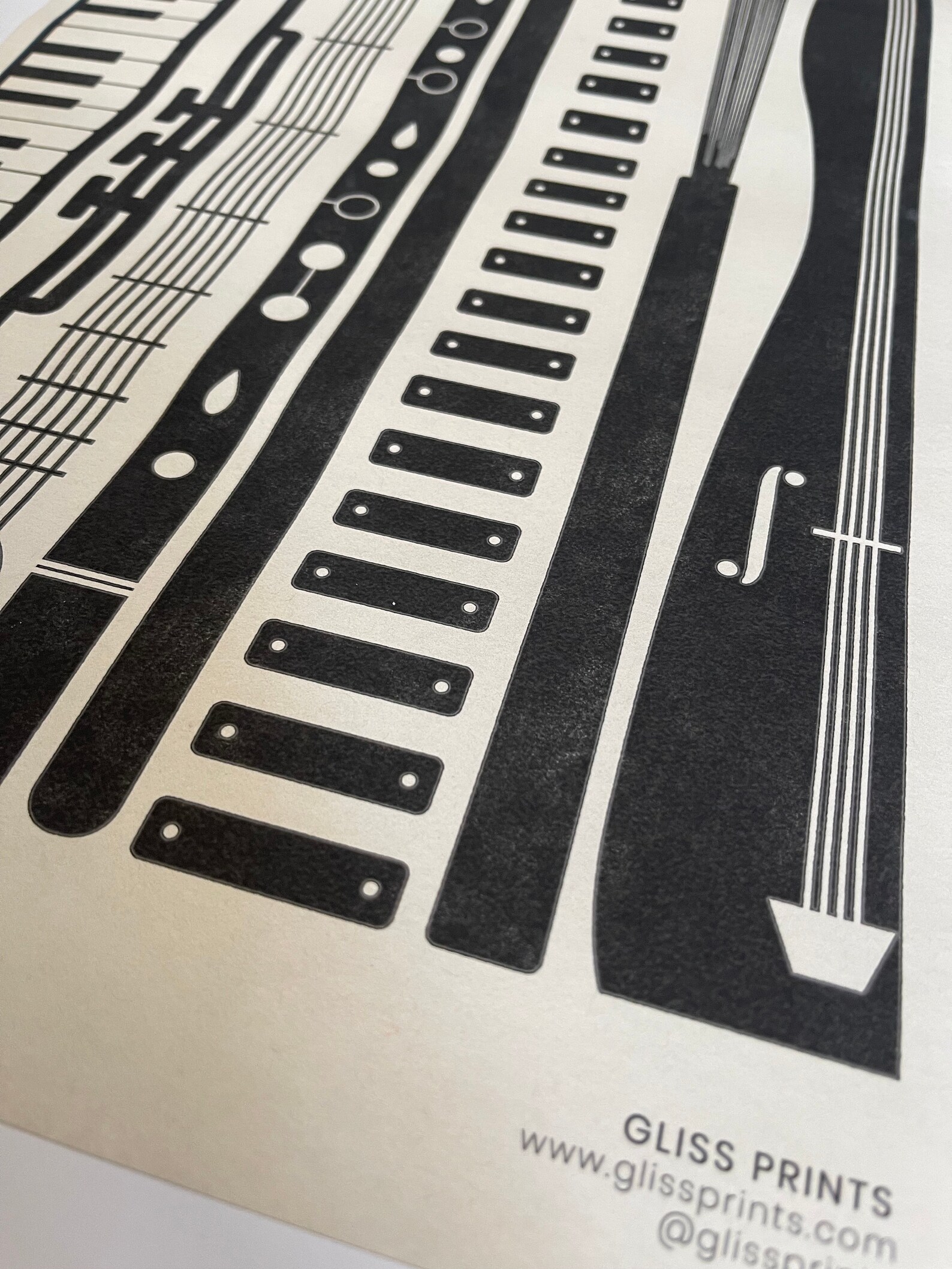 Jazz Instruments Poster Music Print Music Room Decor - Etsy