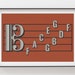 Alto Clef Note Names Poster Music Education Poster, Red - Etsy