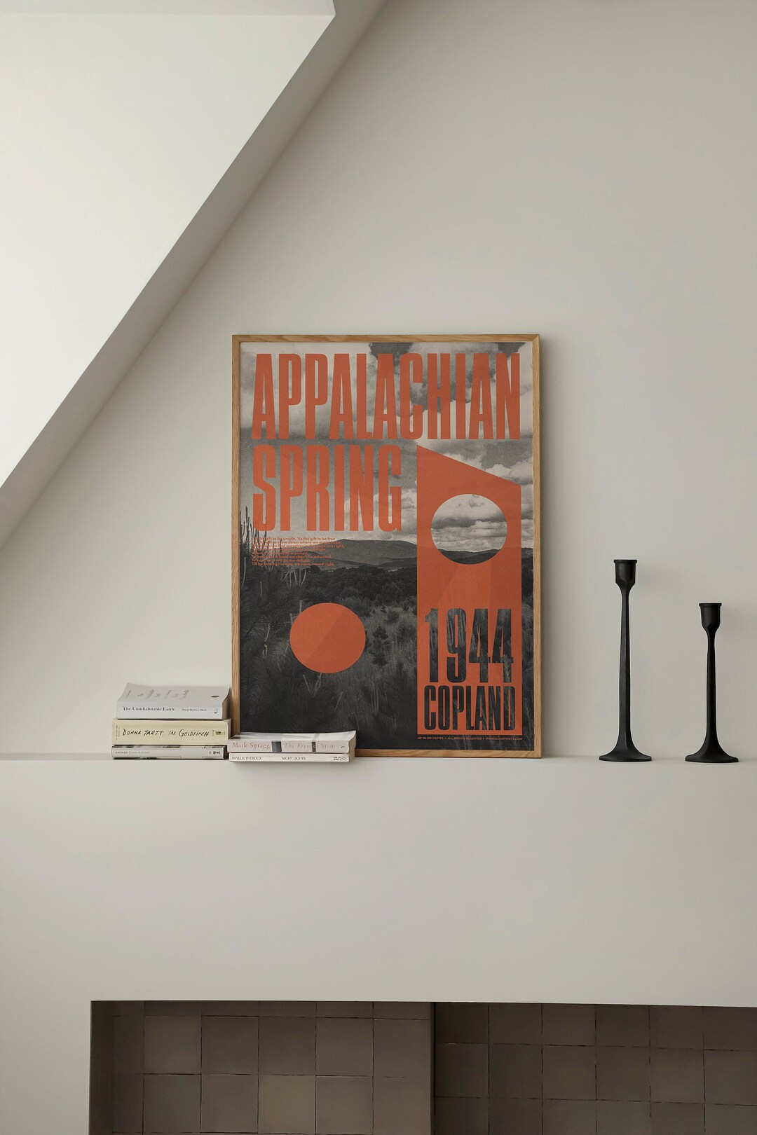 Aaron Copland Appalachian Spring Concert Poster | Classical Music Print ...