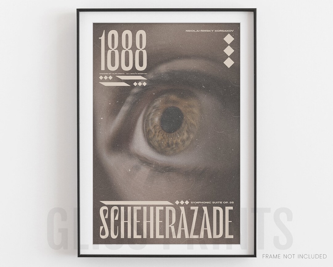 Scheherazade Nikolai Rimsky Korsakov Classical Music Concert - Etsy