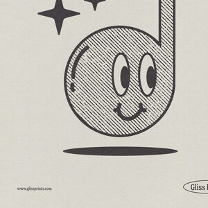 Music Education Matters Poster - Retro Style With Smiling Music Notes ...