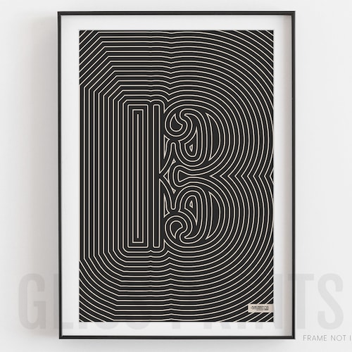 Bass Clef Poster Music Art Print - Etsy