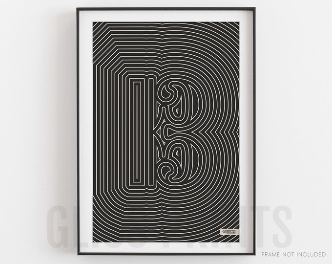 Alto Clef / Tenor Clef Poster Striped Pattern Music Art - Etsy