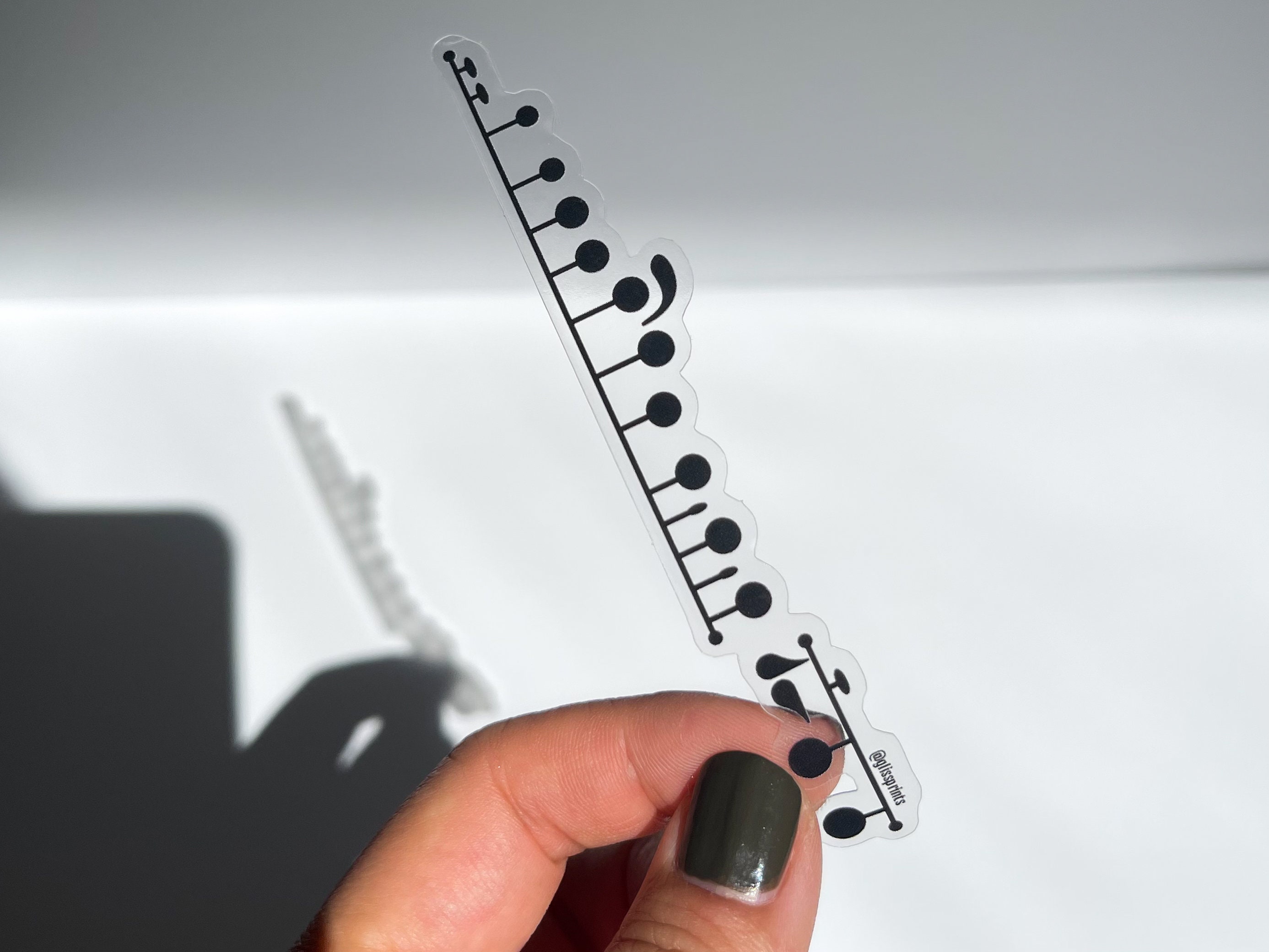 Flute Keys Clear Sticker Musical Instrument Sticker - Etsy