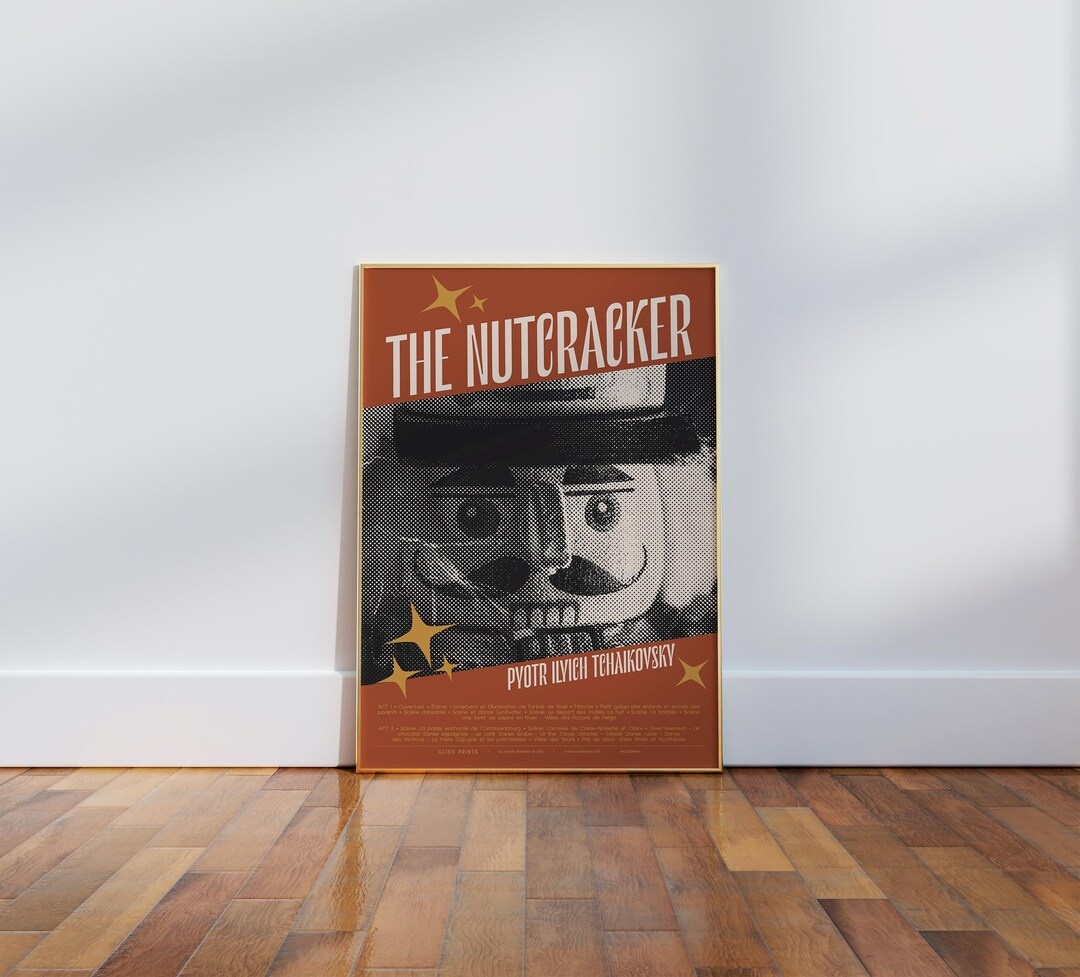 The Nutcracker Concert Poster | Music by Tchaikovsky - Etsy