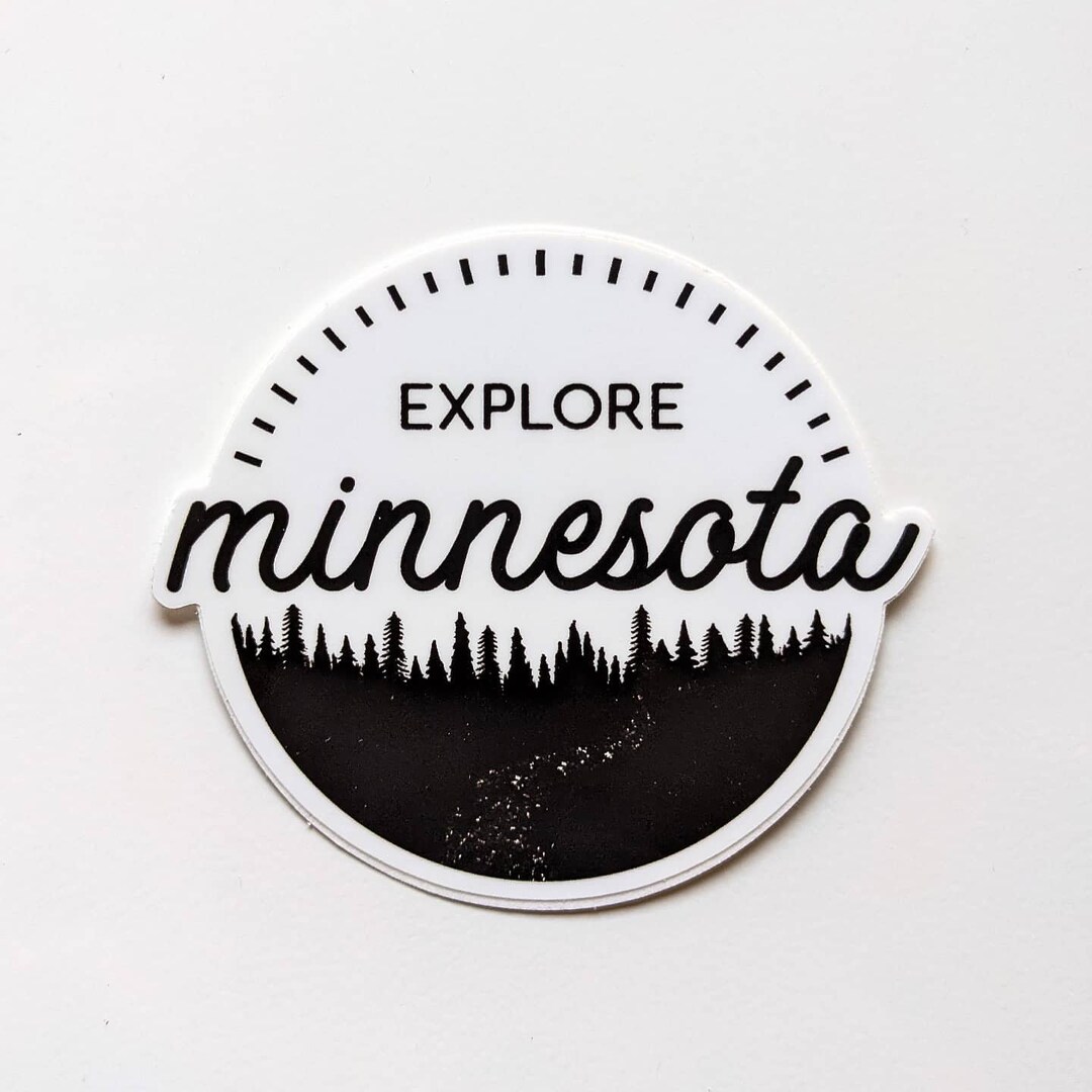 Explore Minnesota Sticker Wandern Camping Adventure Explore Aufkleber ...
