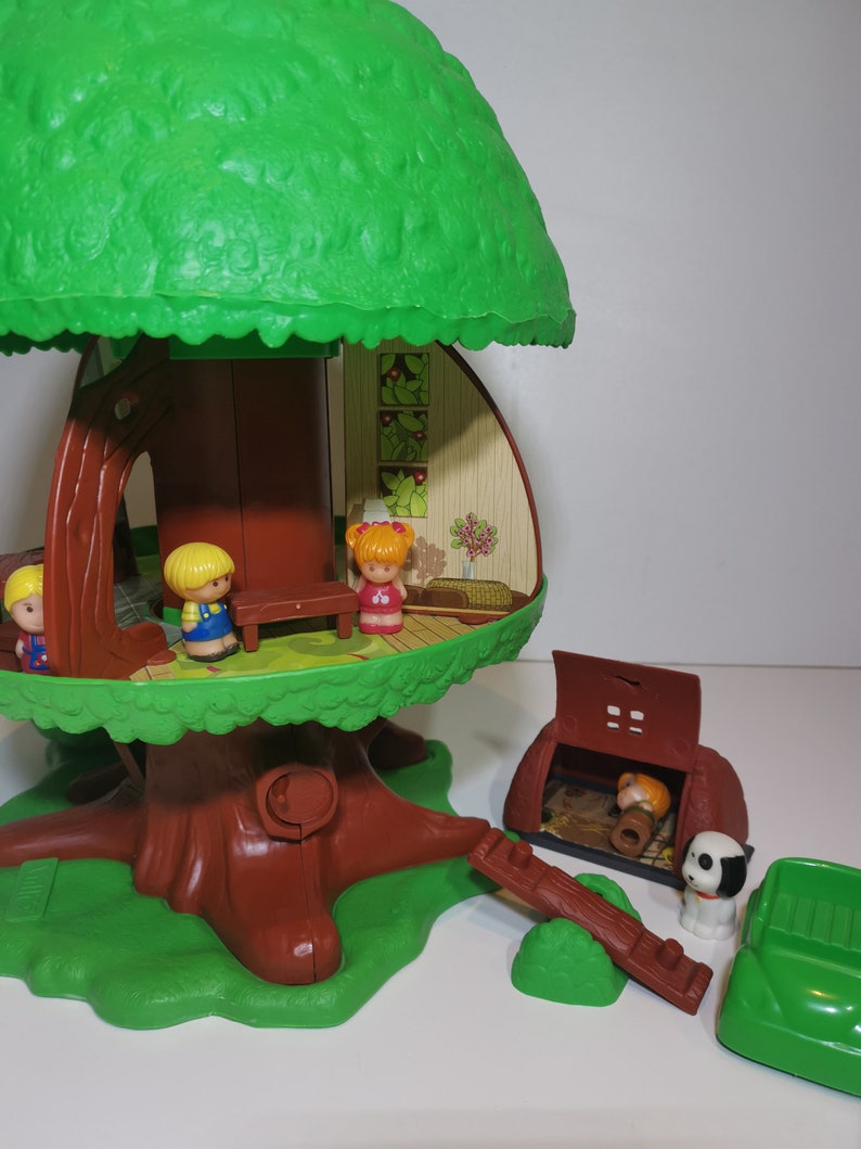VTG Family Tree Tots Treehouse Kenner Vulli 80-s Made in - Etsy