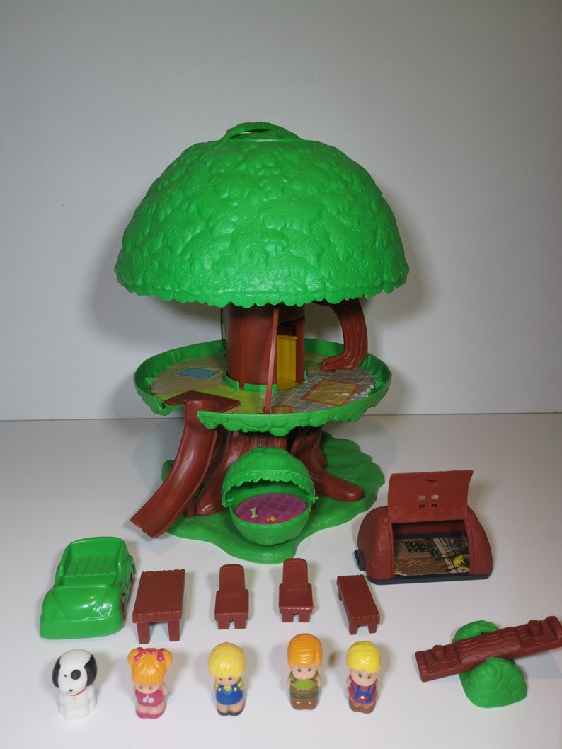 VTG Family Tree Tots Treehouse Kenner Vulli 80-s Made in - Etsy