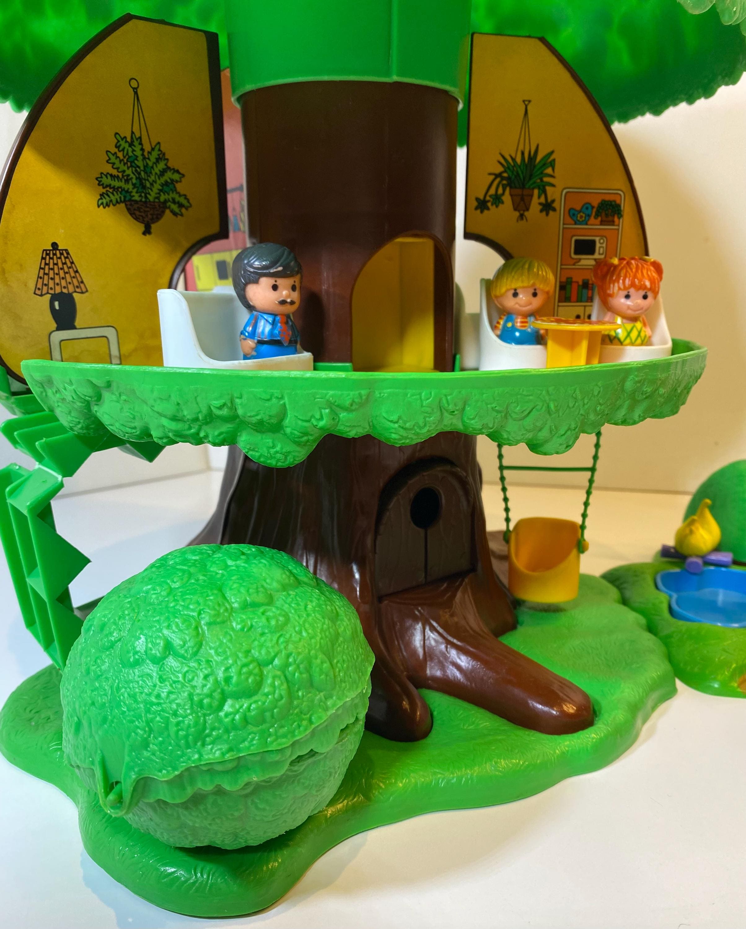 VTG Kenner Family Tree Tots Treehouse, 1975 (dolls )USA , 1977-83 ...