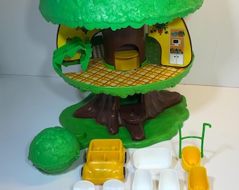 VTG Kenner Family Tree Tots Treehouse, 1975 (dolls )USA , 1977-83 ...