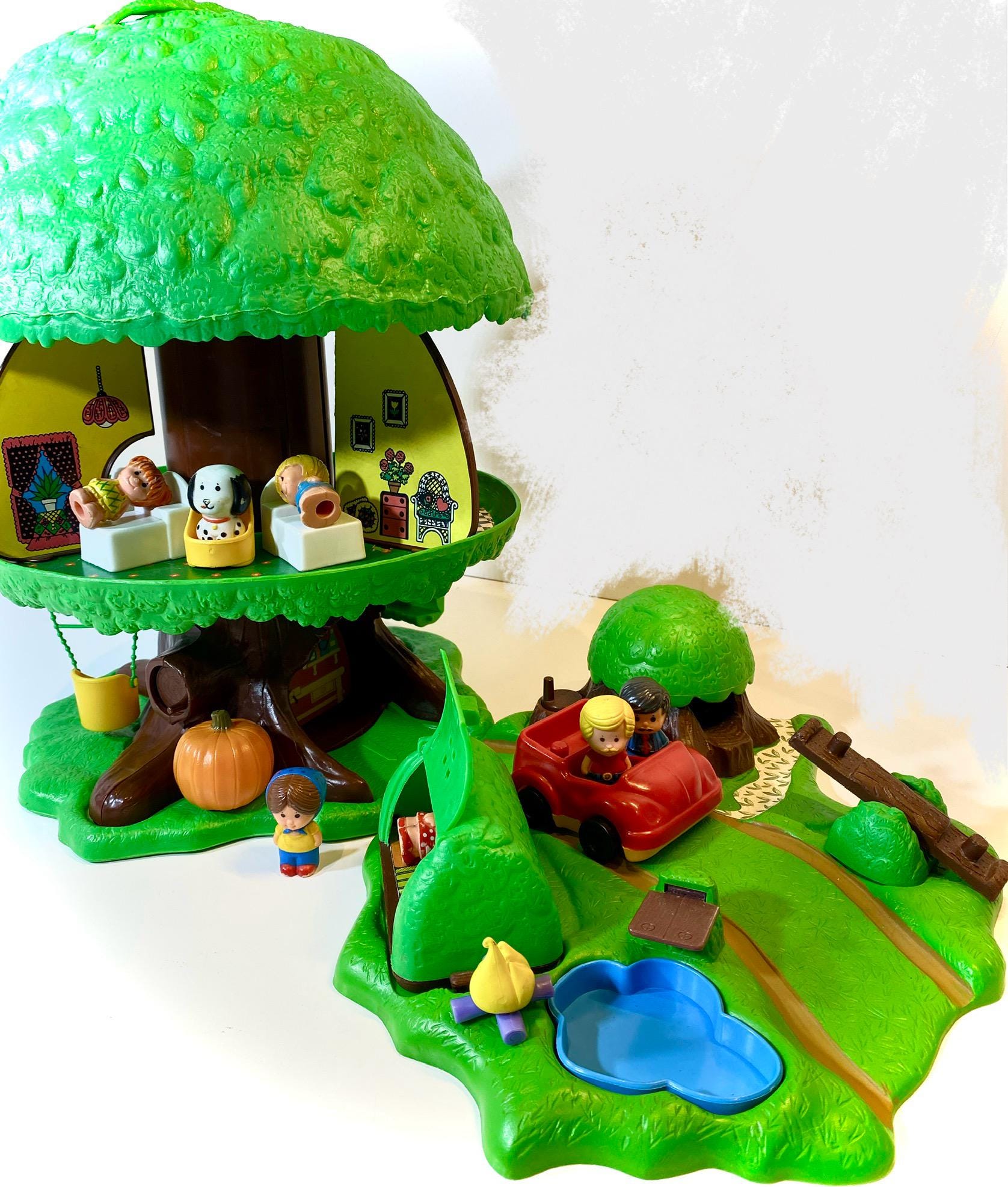 VTG Kenner Family Tree Tots Treehouse, 1975 (dolls )USA , 1977-83 ...